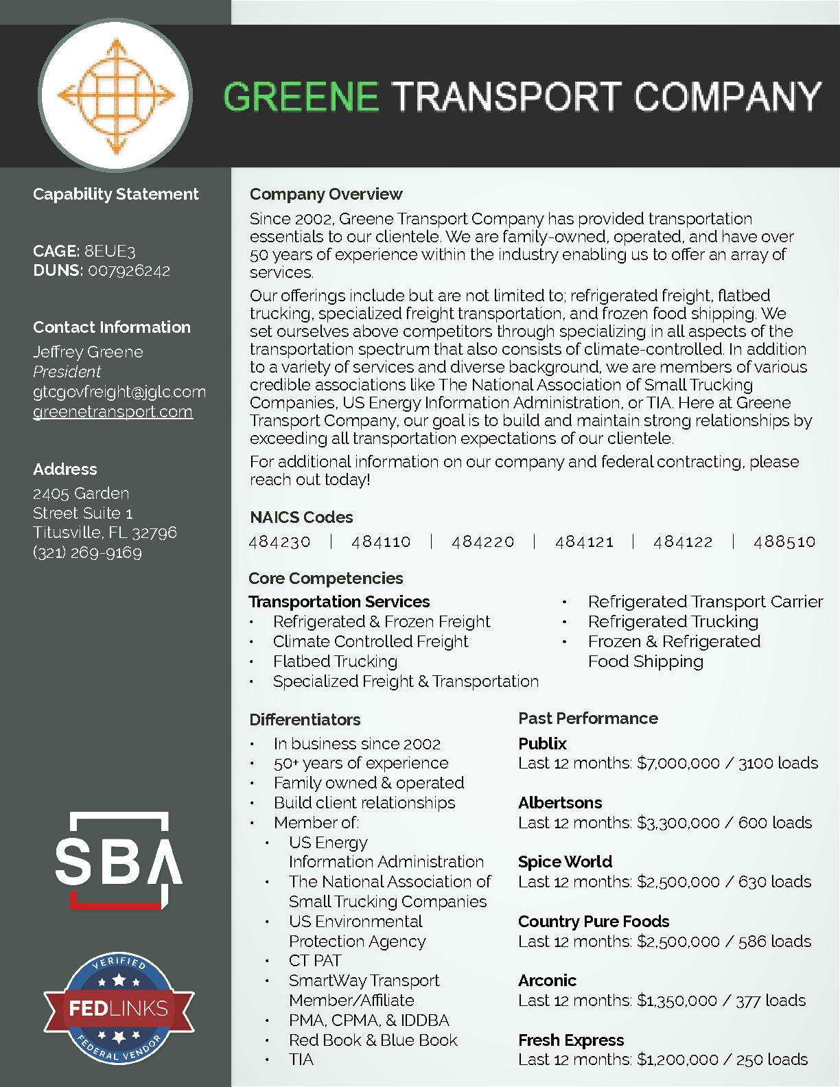 Greene Transport Company