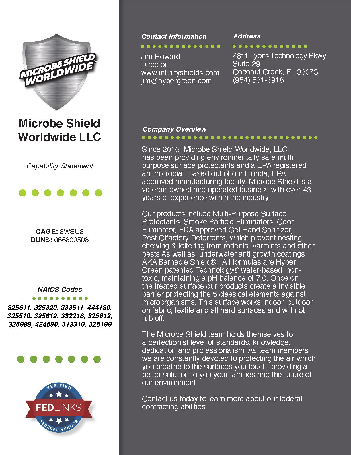 Microbe Shield Worldwide LLC