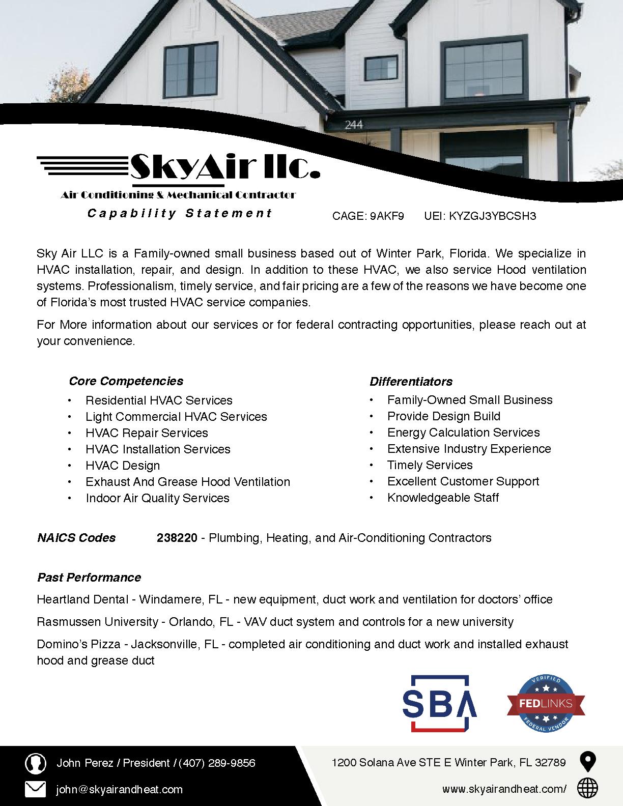 Sky Air LLC