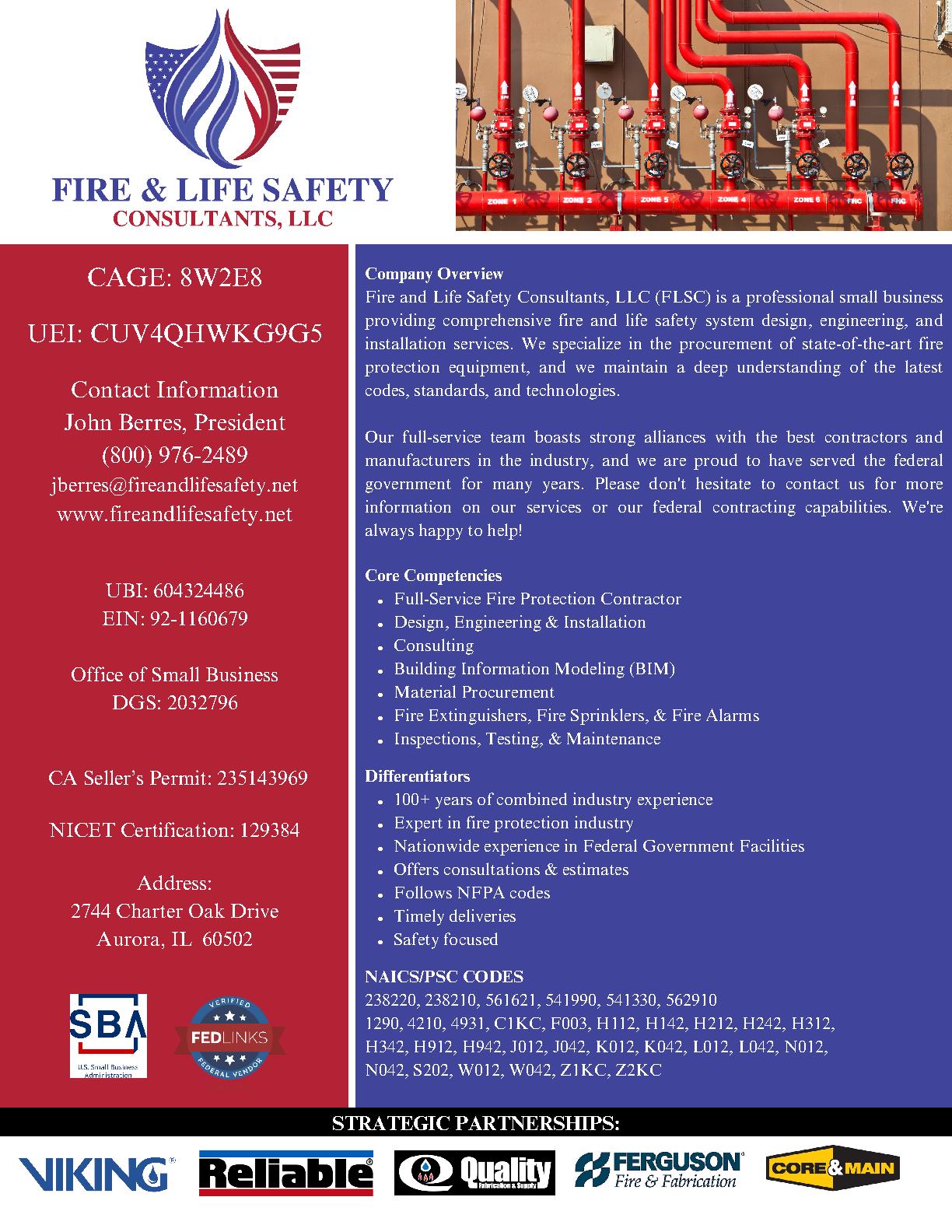Fire & Life Safety Consultants, LLC